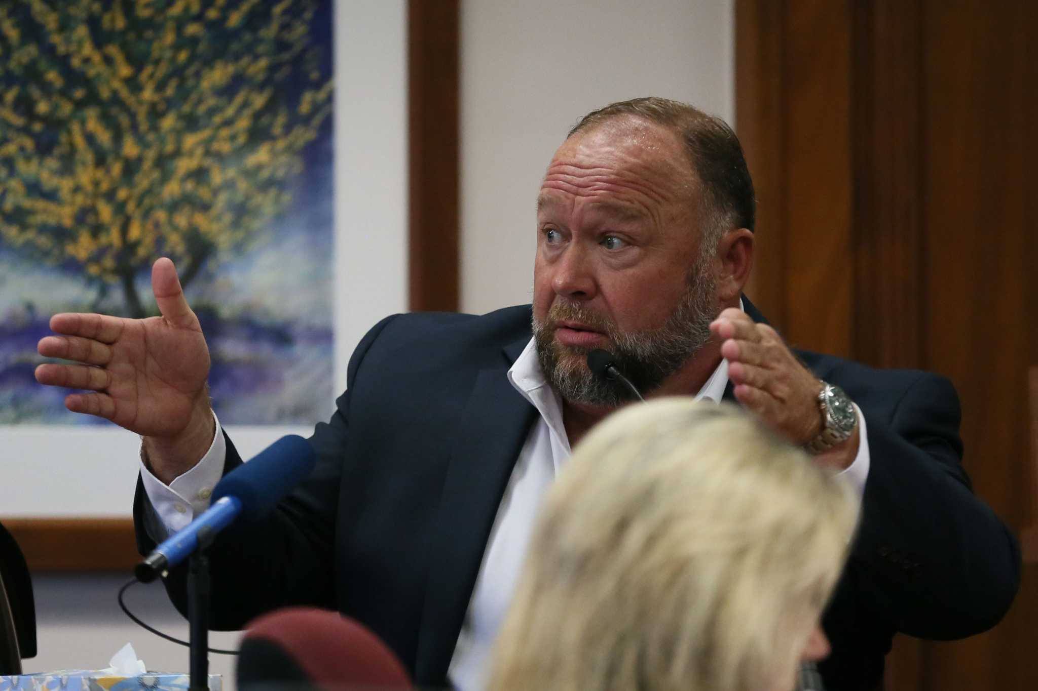 Alex Jones sued by low-income housing development over Infowars claims