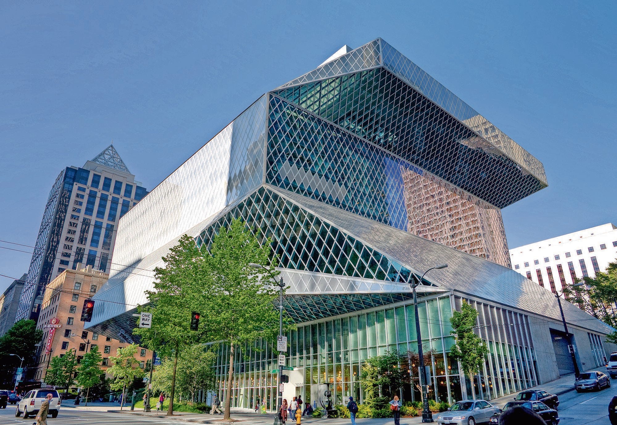 City of glass: Seattle takes public art to new heights