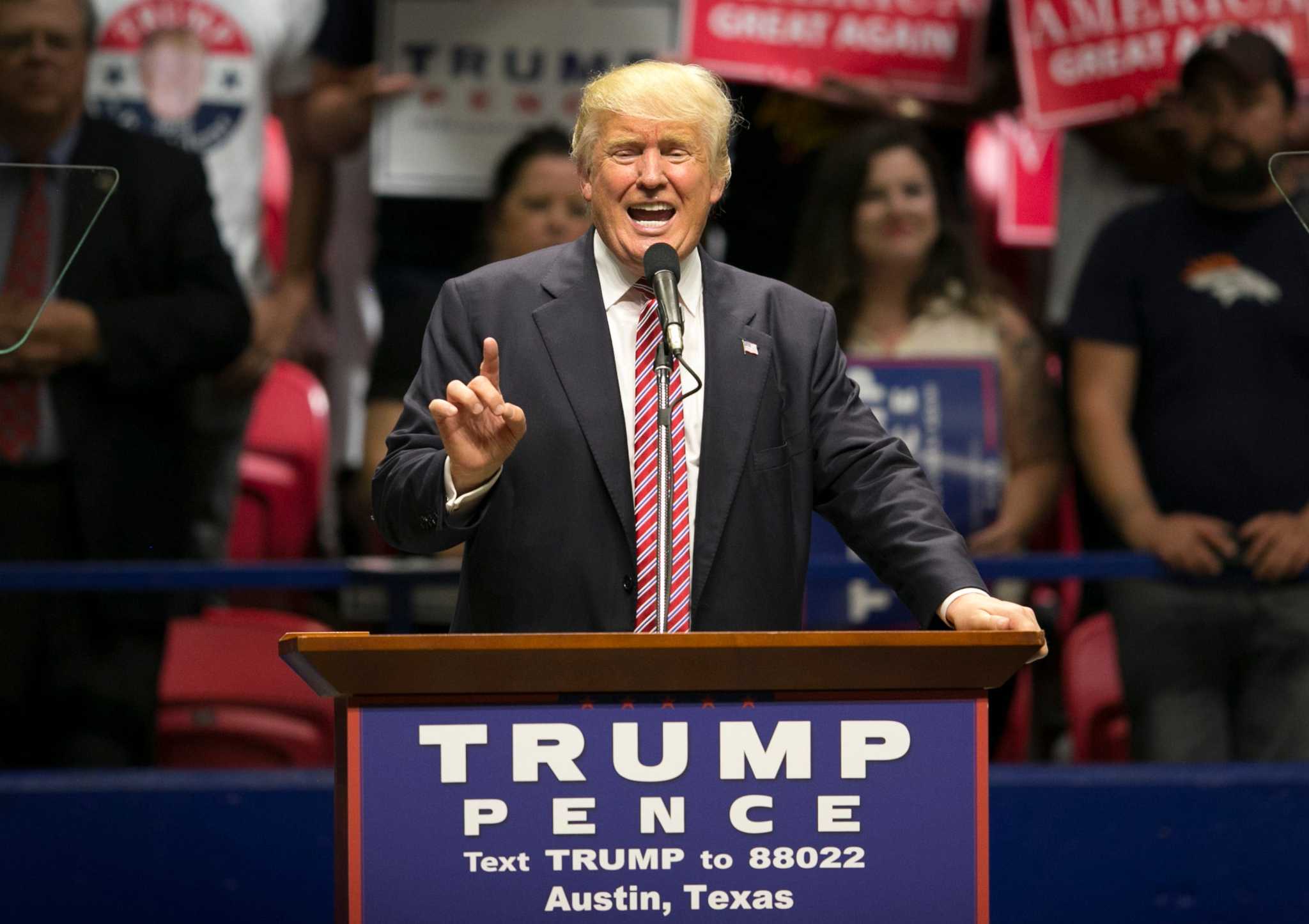 Trump bringing tour to Austin, which hasn't been hotbed of support