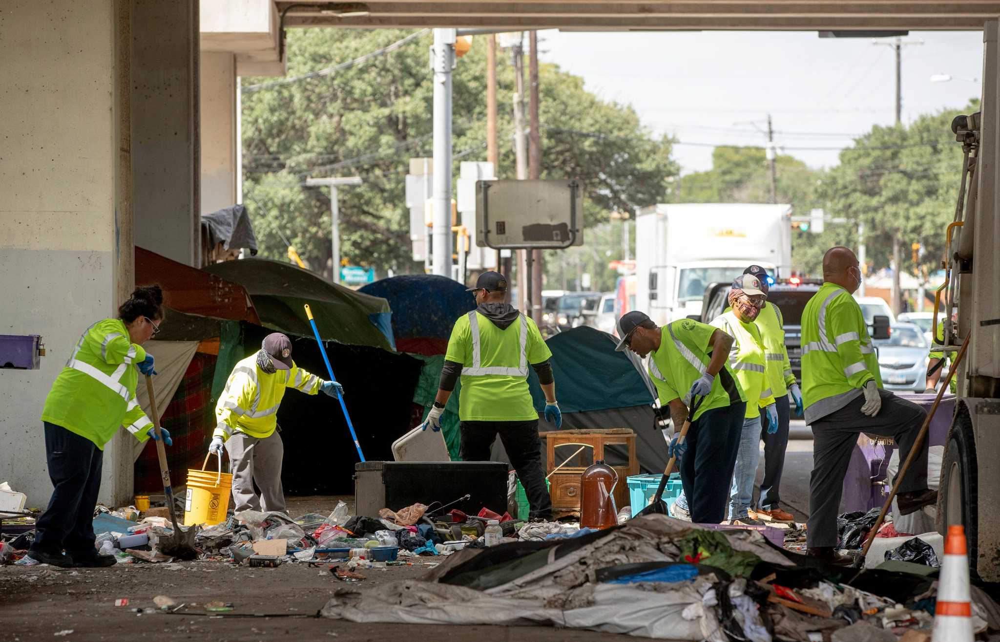 Dozens of people relocated to city-owned hotel after second Austin ...