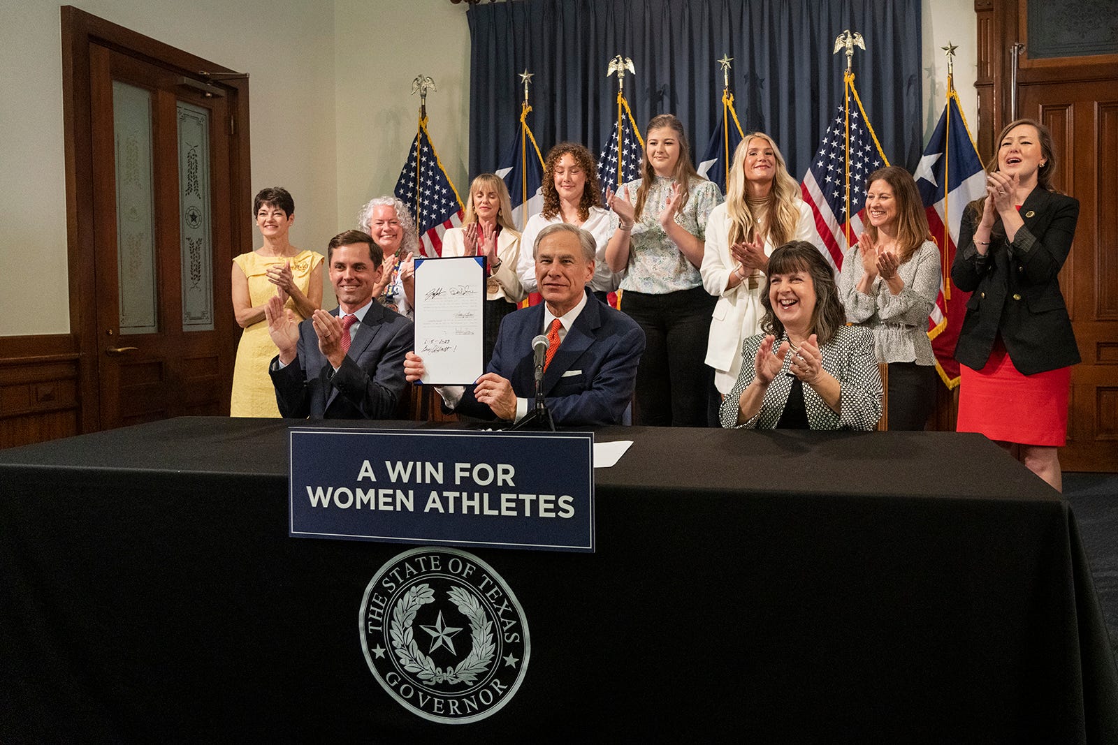 Texas Gov. Greg Abbott signs SB 15, transgender sports bill, into law