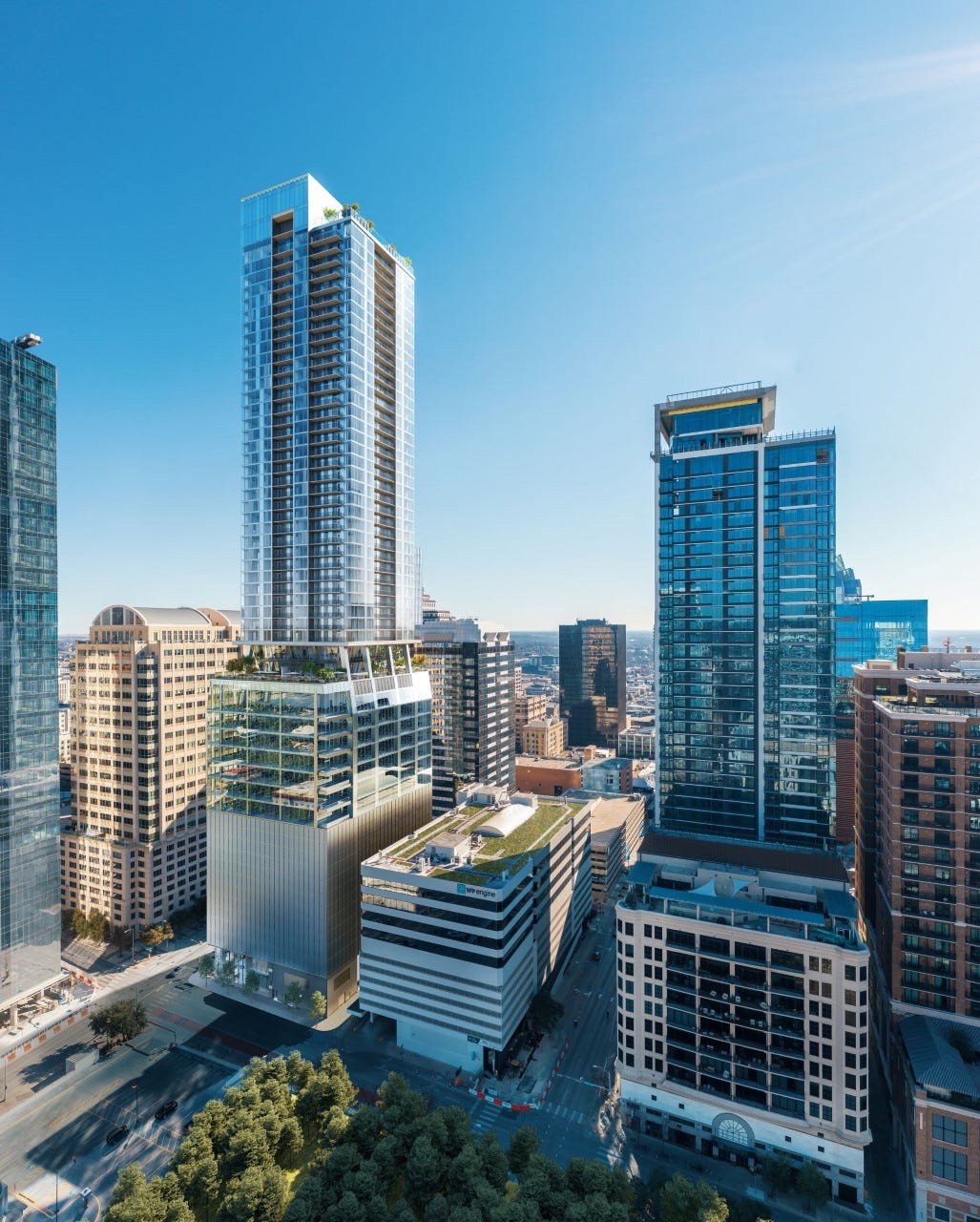 58-story mixed-use tower planned for Austin's downtown skyline