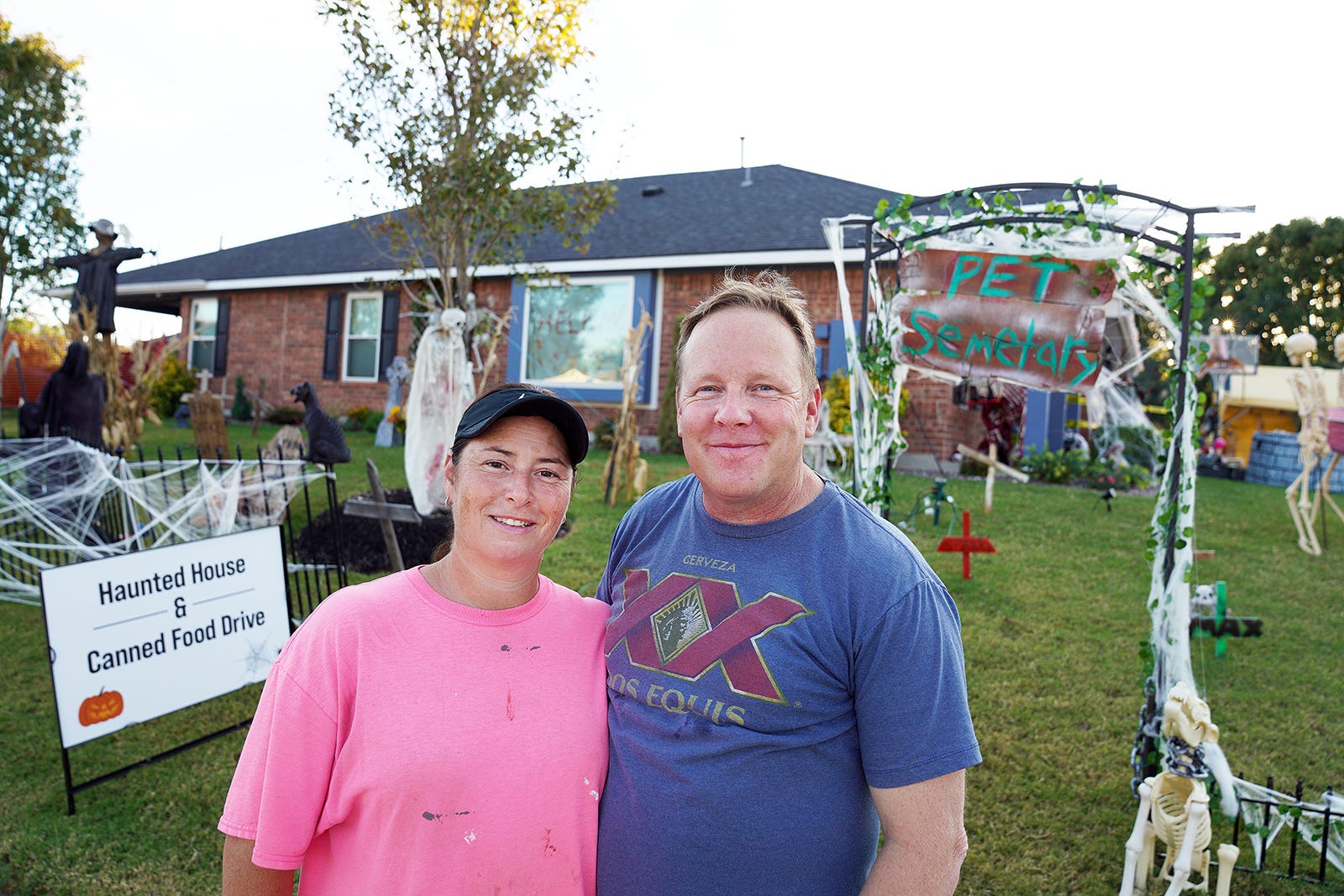 How a Halloween haunted house helps a Leander family heal