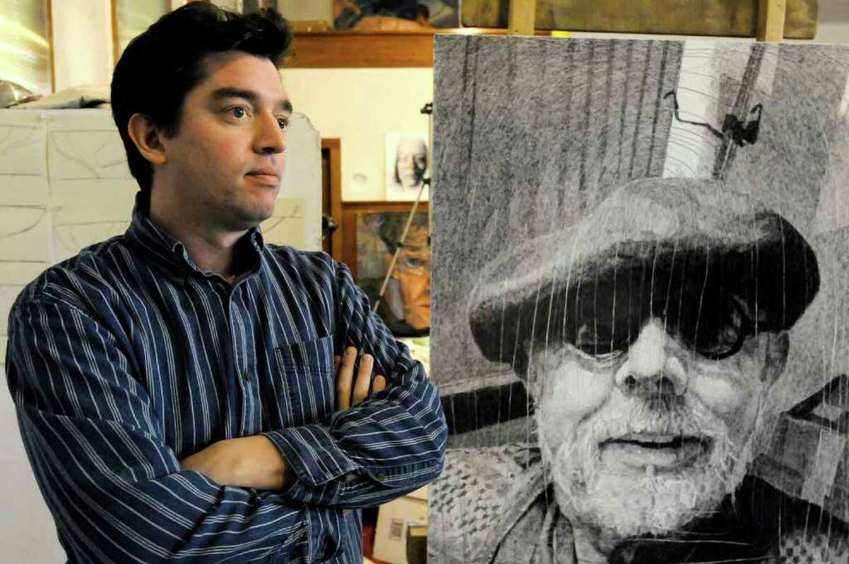 John Hampshire speaks about his recent artwork