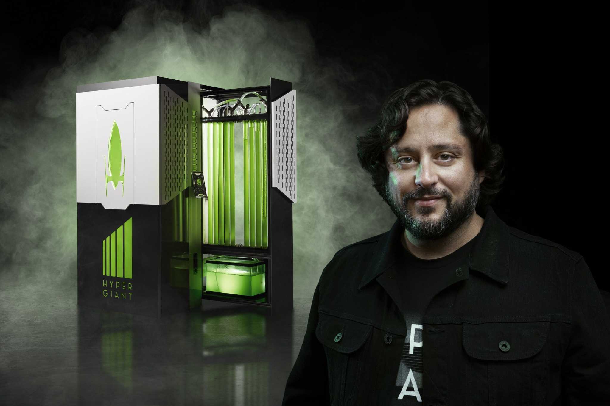 Hypergiant's new weapon against climate change: Algae-growing cubes