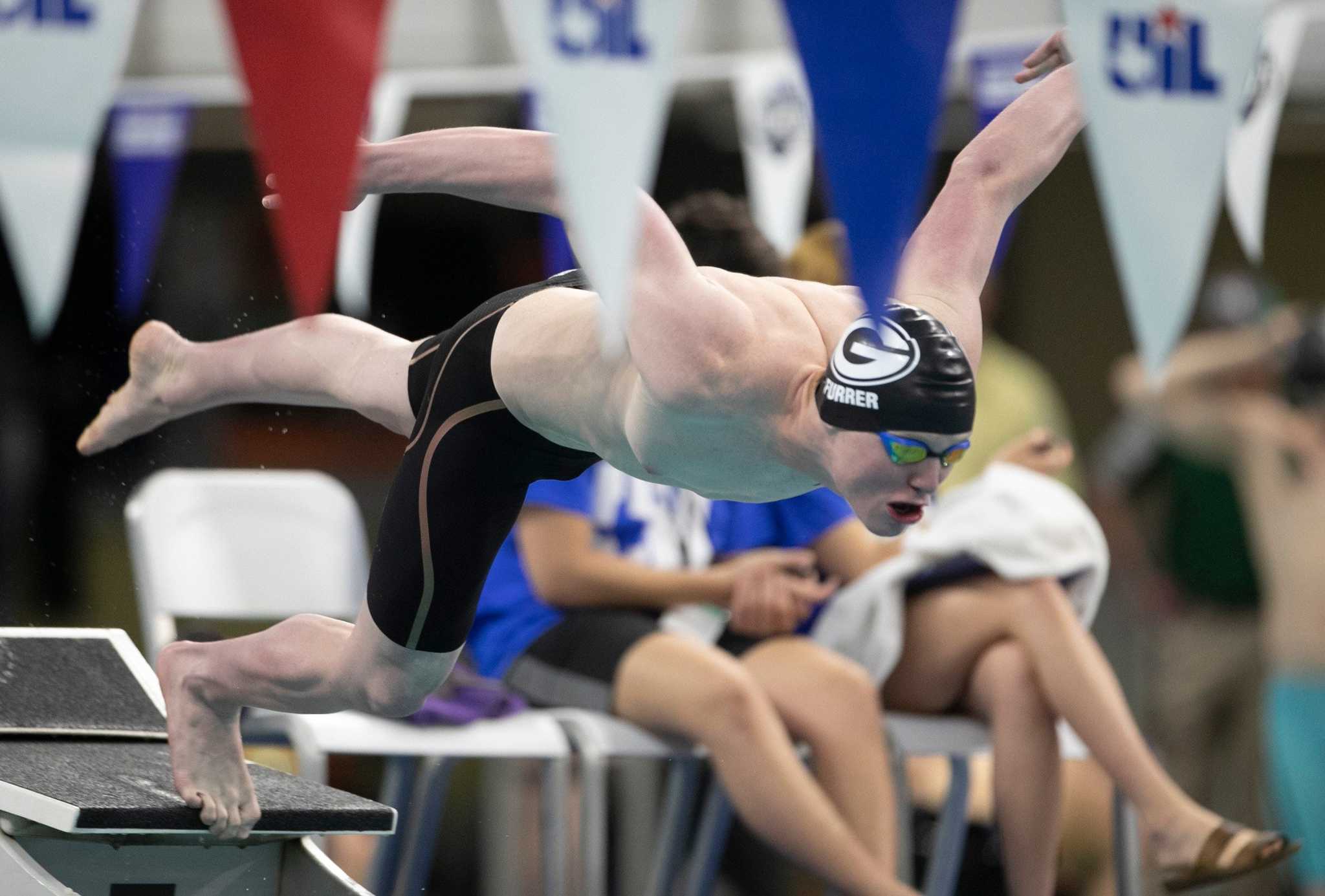 Georgetown's Corby Furrer leads Austin-area boys into state swim meet
