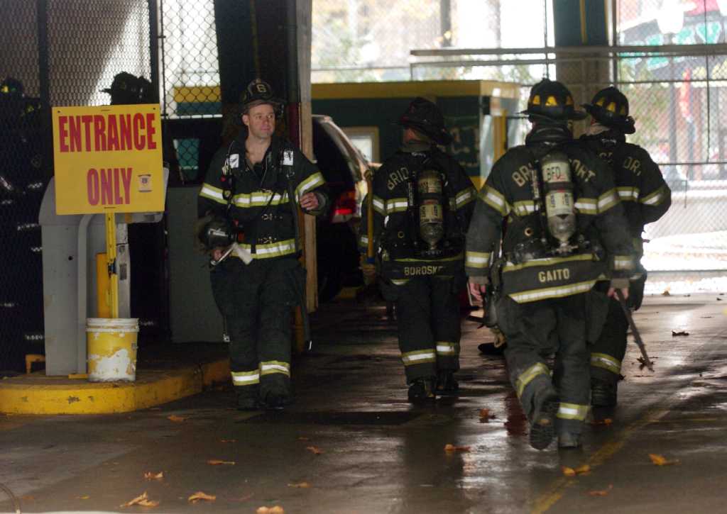 Fire in parking garage snarls downtown traffic