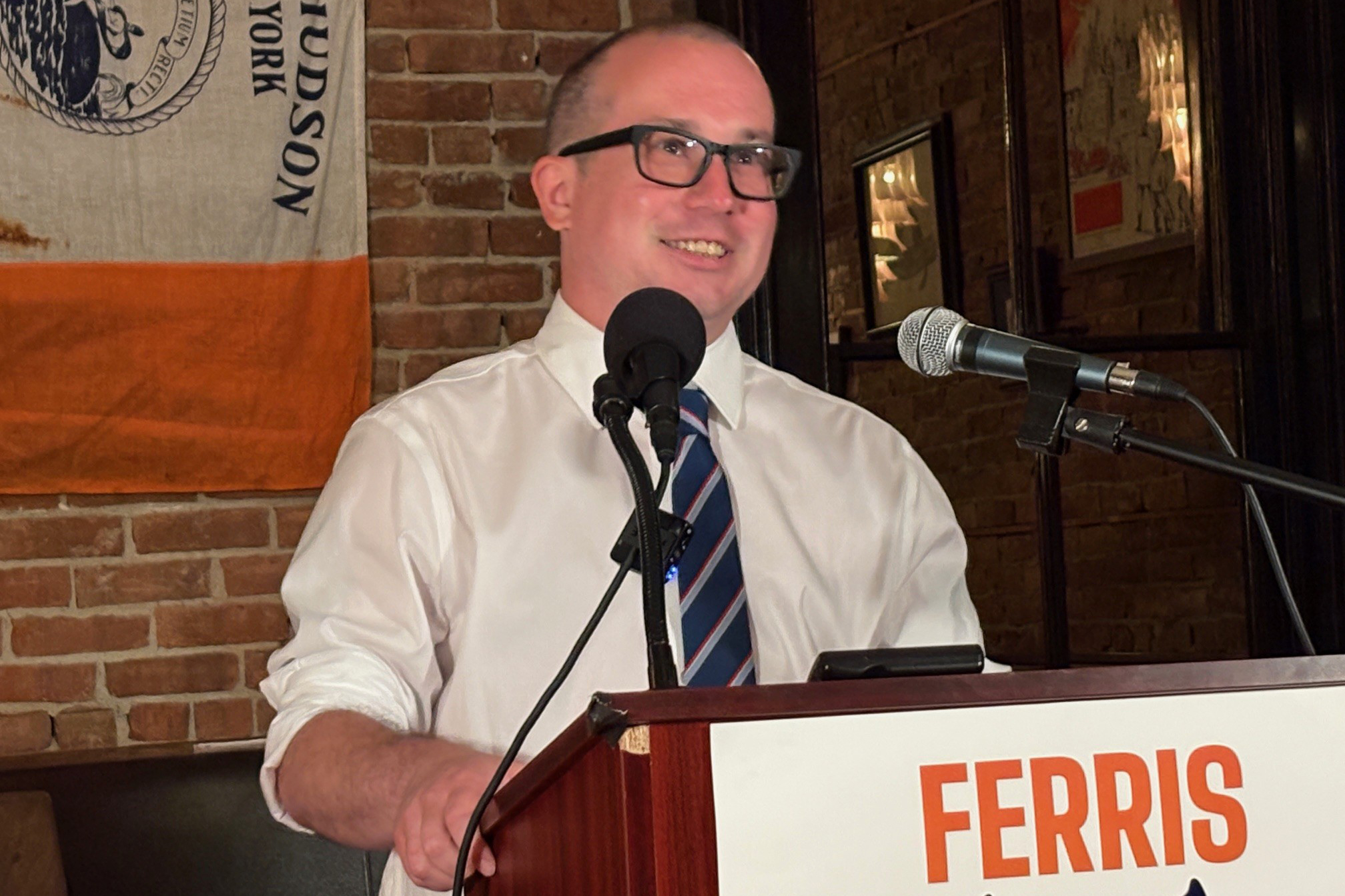 Joe Ferris defeats Kamal Johnson in Hudson mayoral primary
