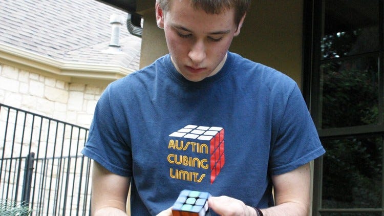 Rubik’s Cube speed-solver sets state records