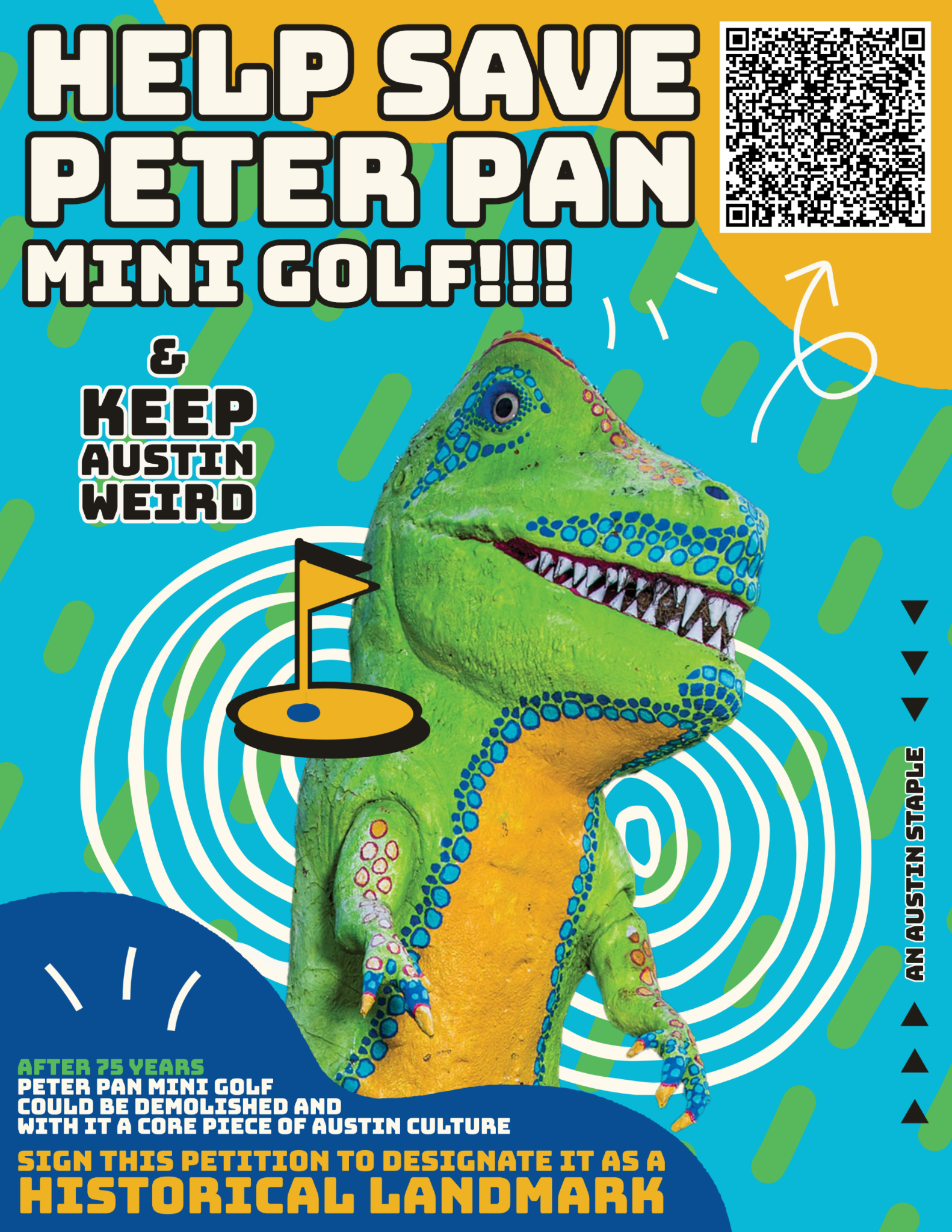 Petition started to preserve Austin's iconic Peter Pan Mini-Golf