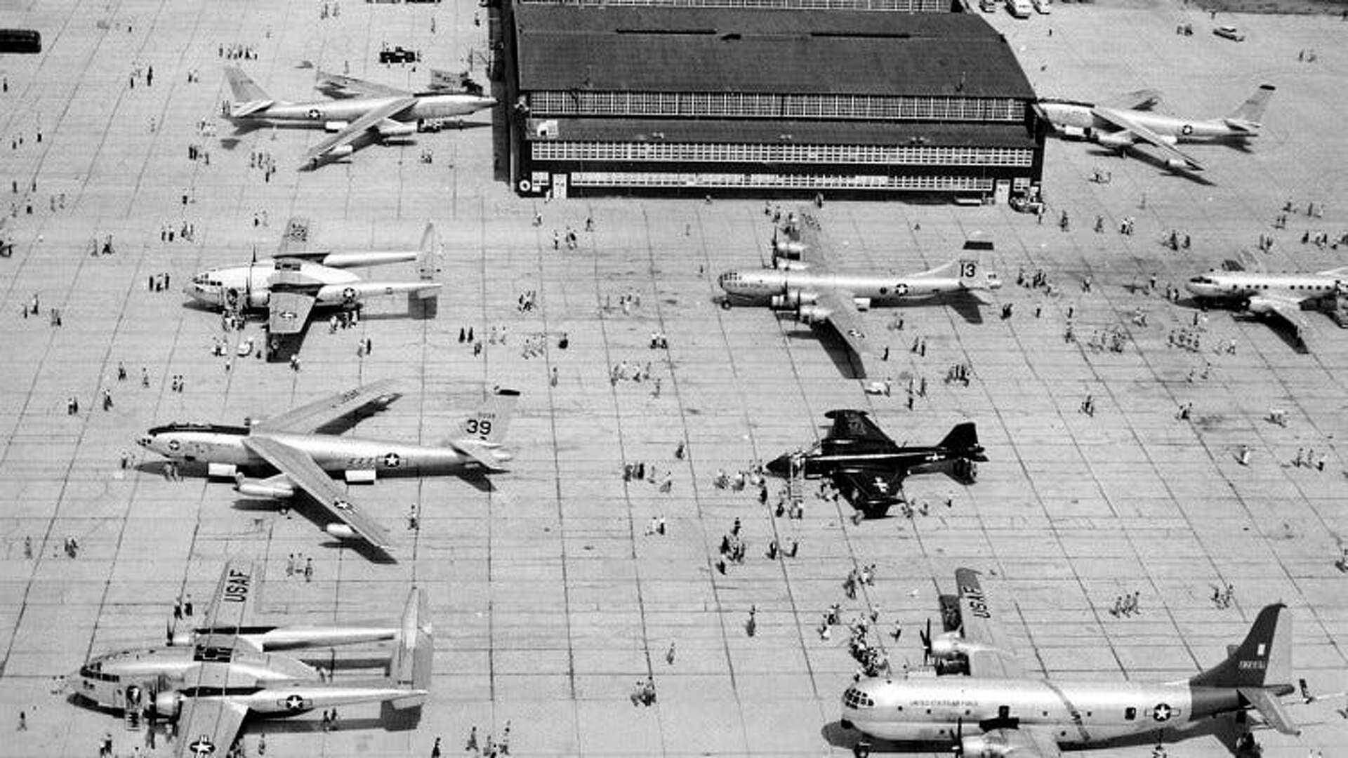 Not forgotten, not quite gone: Abandoned Air Force base