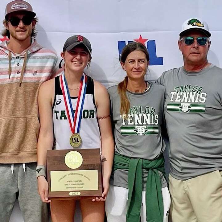Taylor tennis star Rylee Michna earns Class 4A state singles title