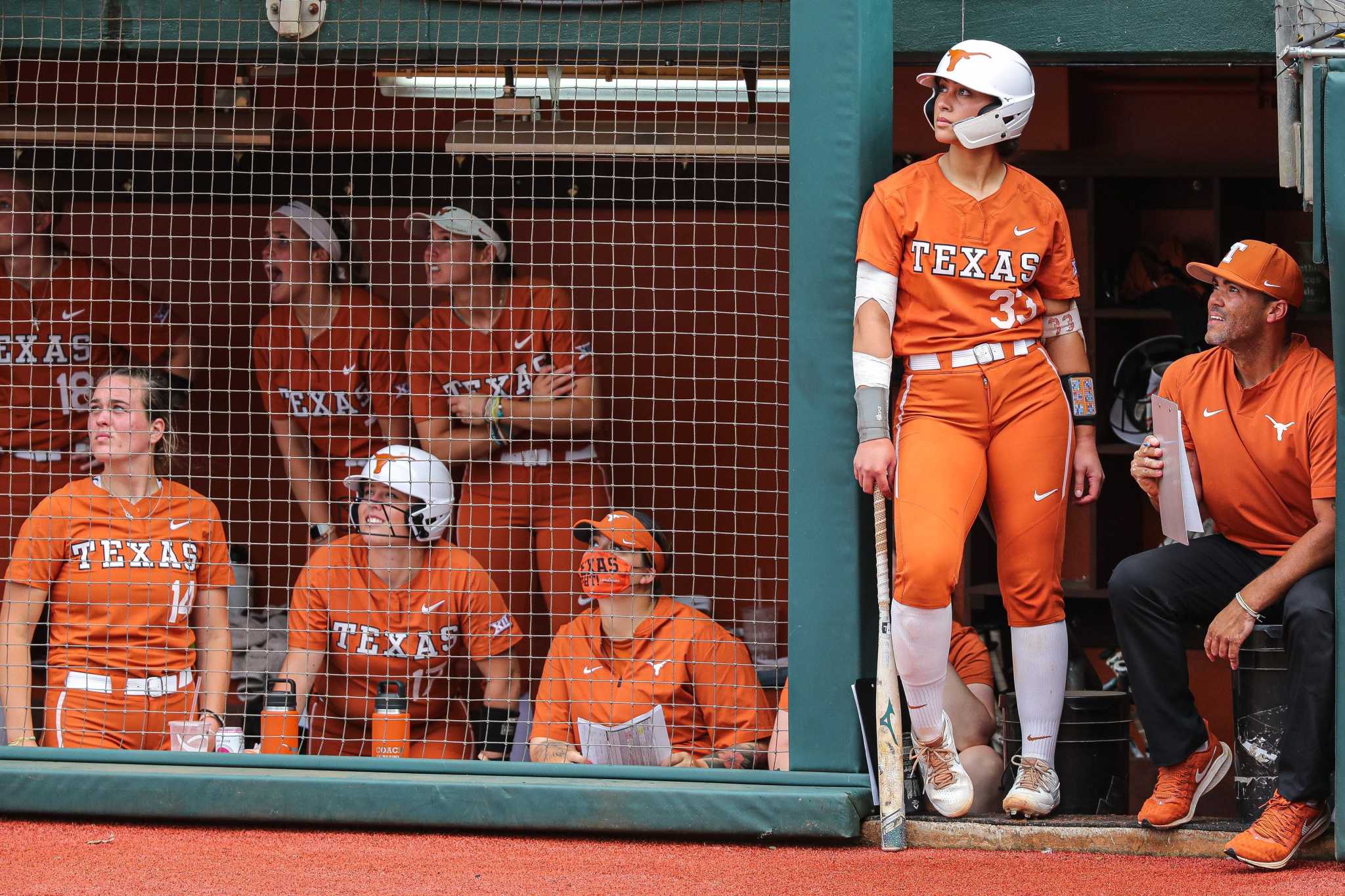 Texas softball: Mary Iakopo is back for one final season of big hits