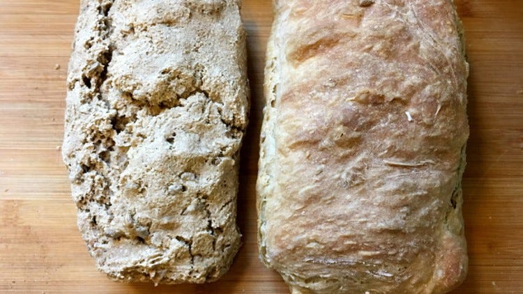 Nailed it! Check out the ugliest loaf of bread this baker has ever baked