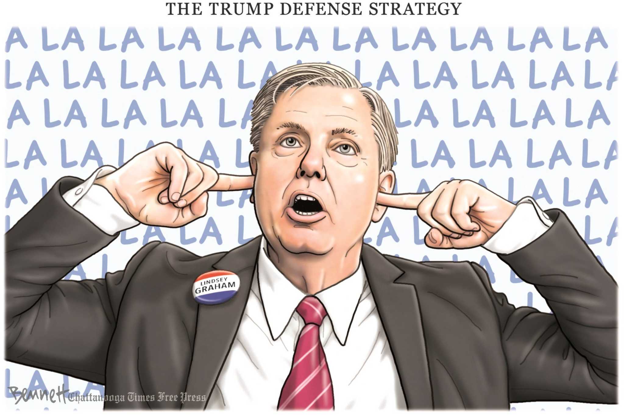 Editorial cartoon: Defense strategy