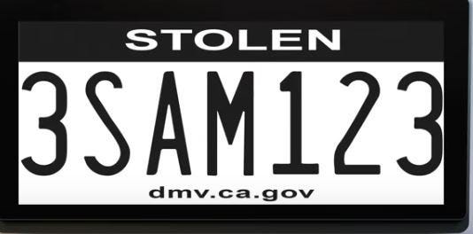 Ads on your license plates?