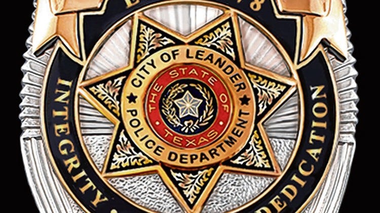 New badge marks year of change at Leander Police Department