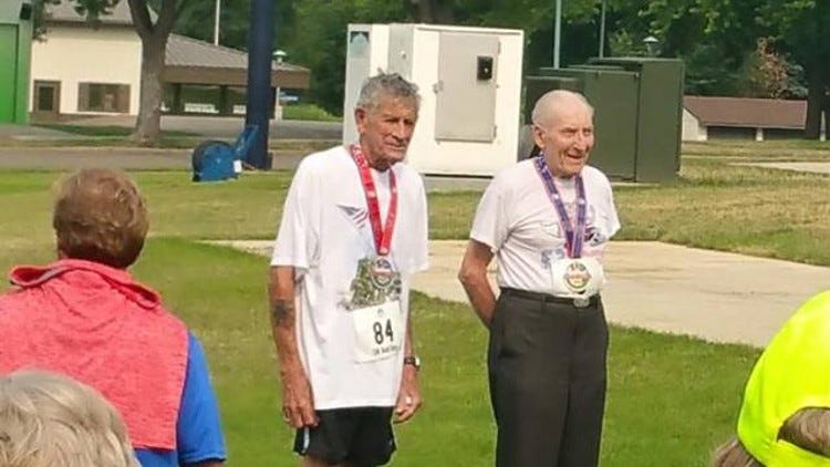 Joe Barger, 89, collects six medals at National Senior Games