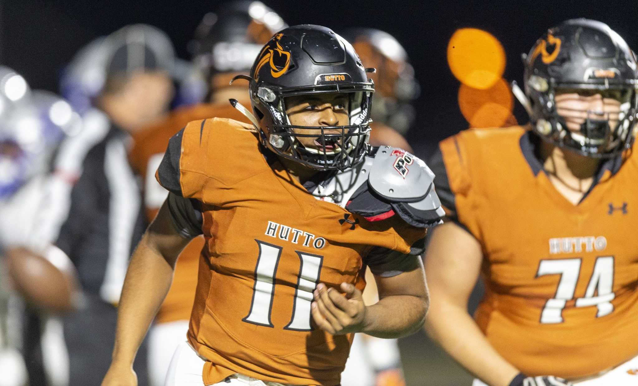 Hutto trio headlines Class 5A all-state football team