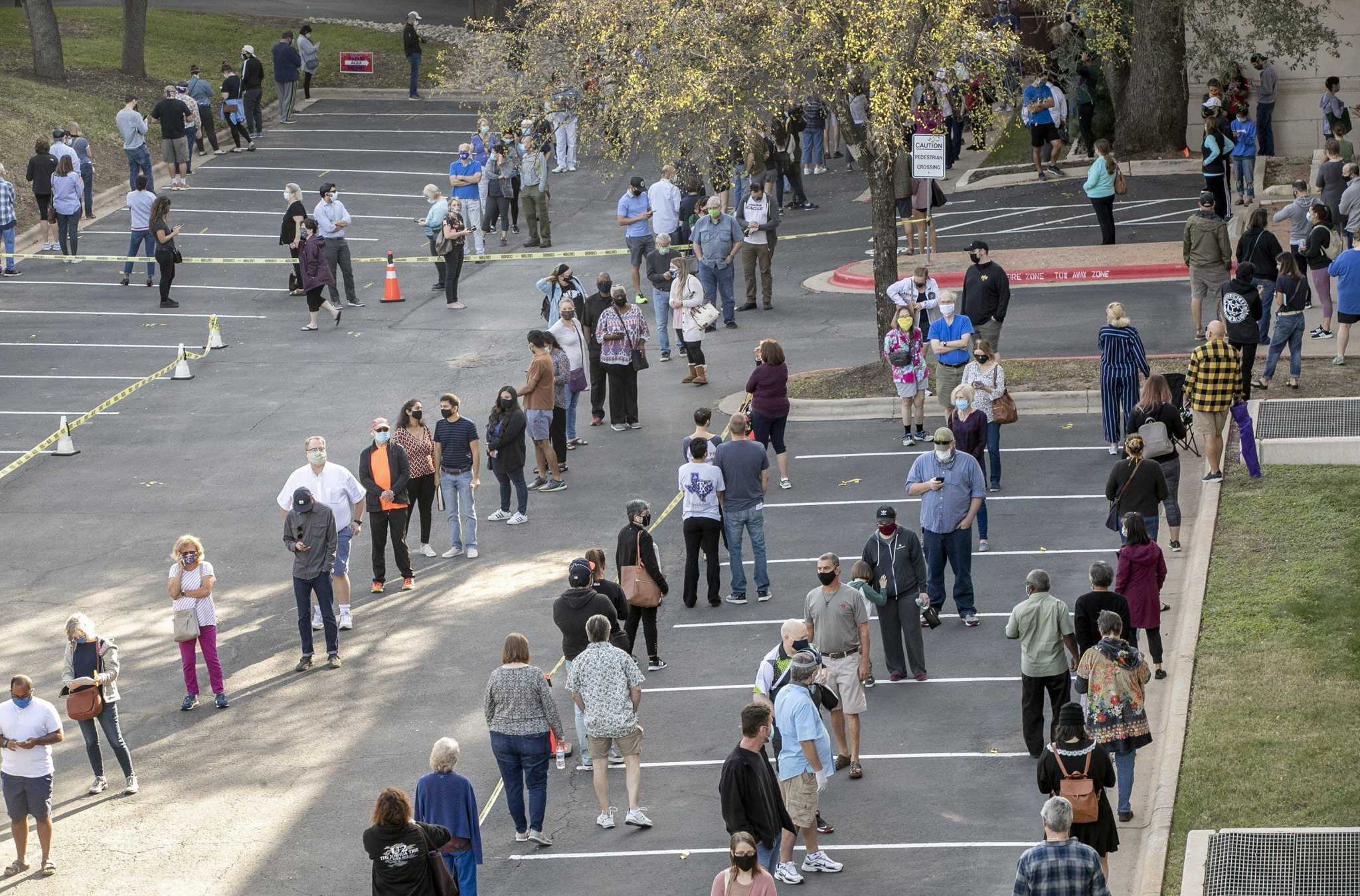 Travis County breaks early voting record for third day in a row