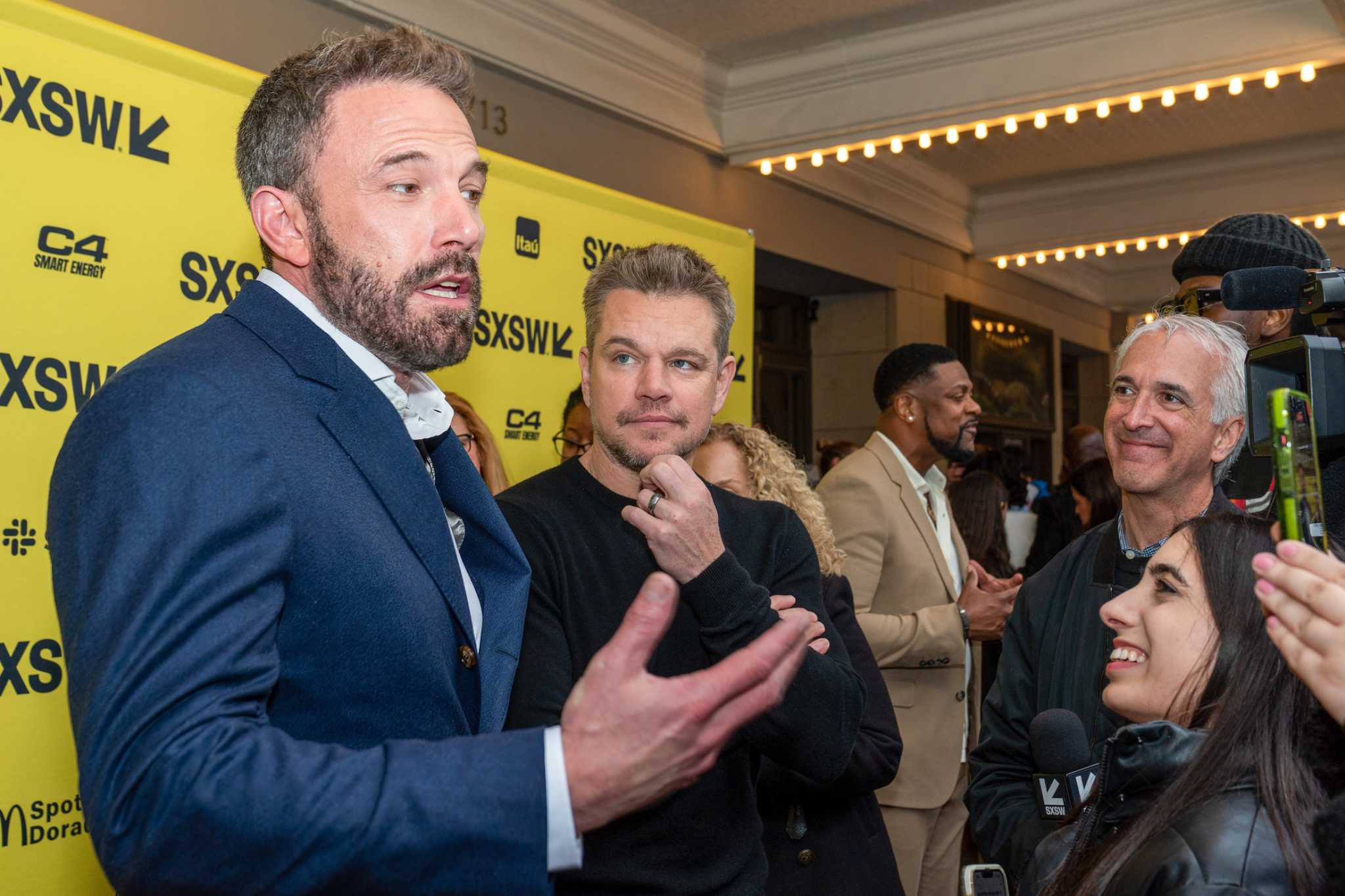 Photos of Ben Affleck, Matt Damon, Viola Davis at Air premiere at SXSW