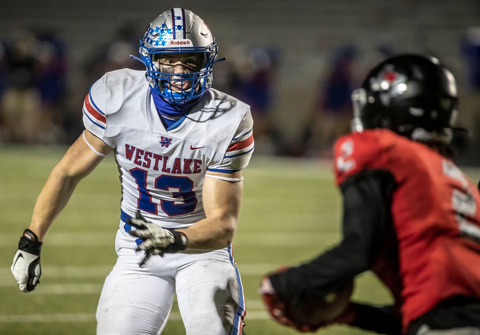 Photos: Westlake 45, Bowie 7 - LB Morris impresses as Chaps lock down ...