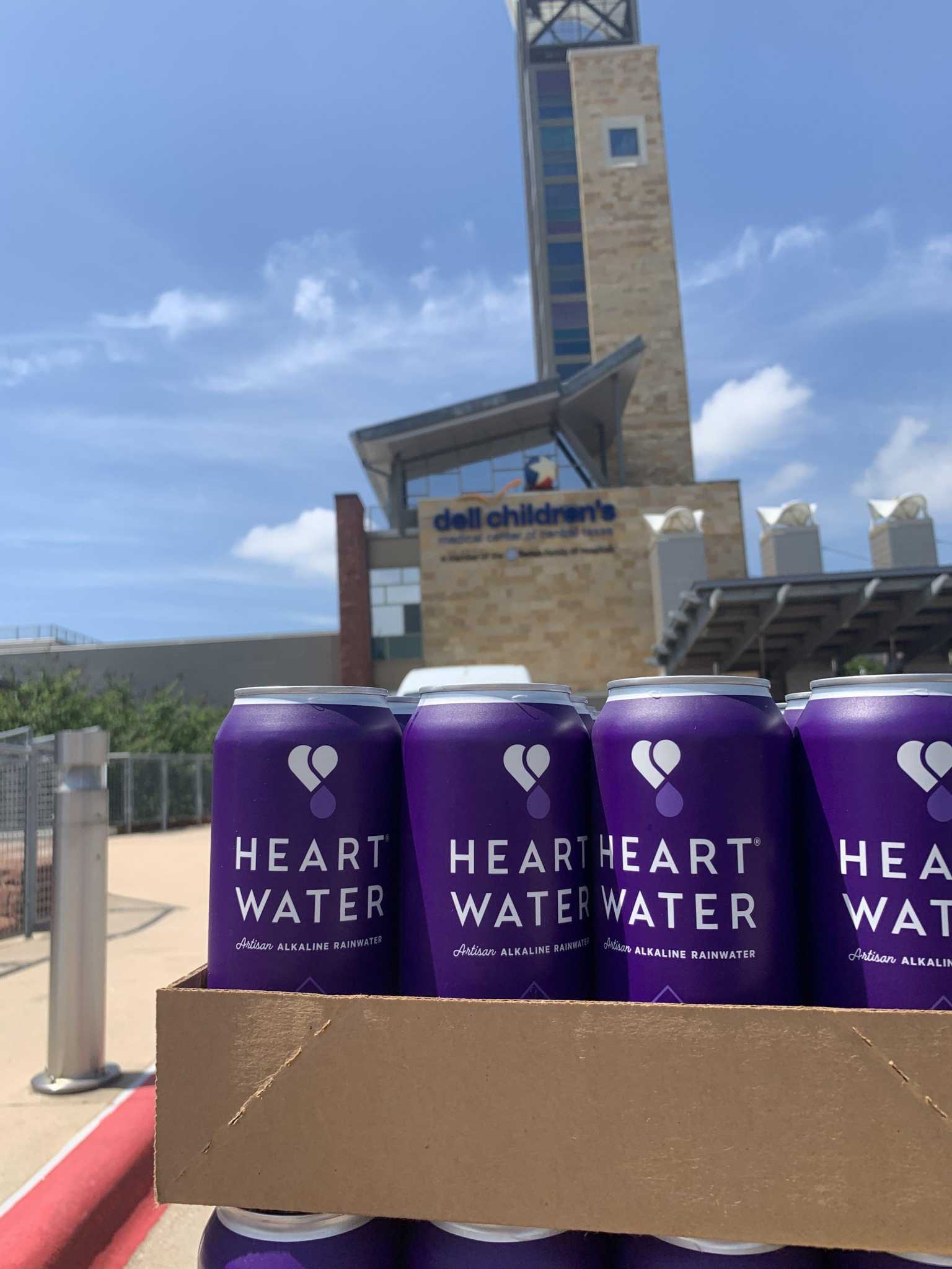 Austin’s Heart Water donates bottled rainwater to hospitals in Texas ...