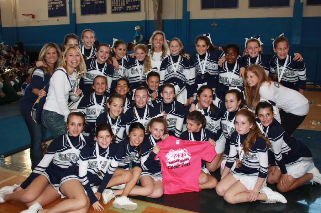 PAL eighth grade cheerleaders place third