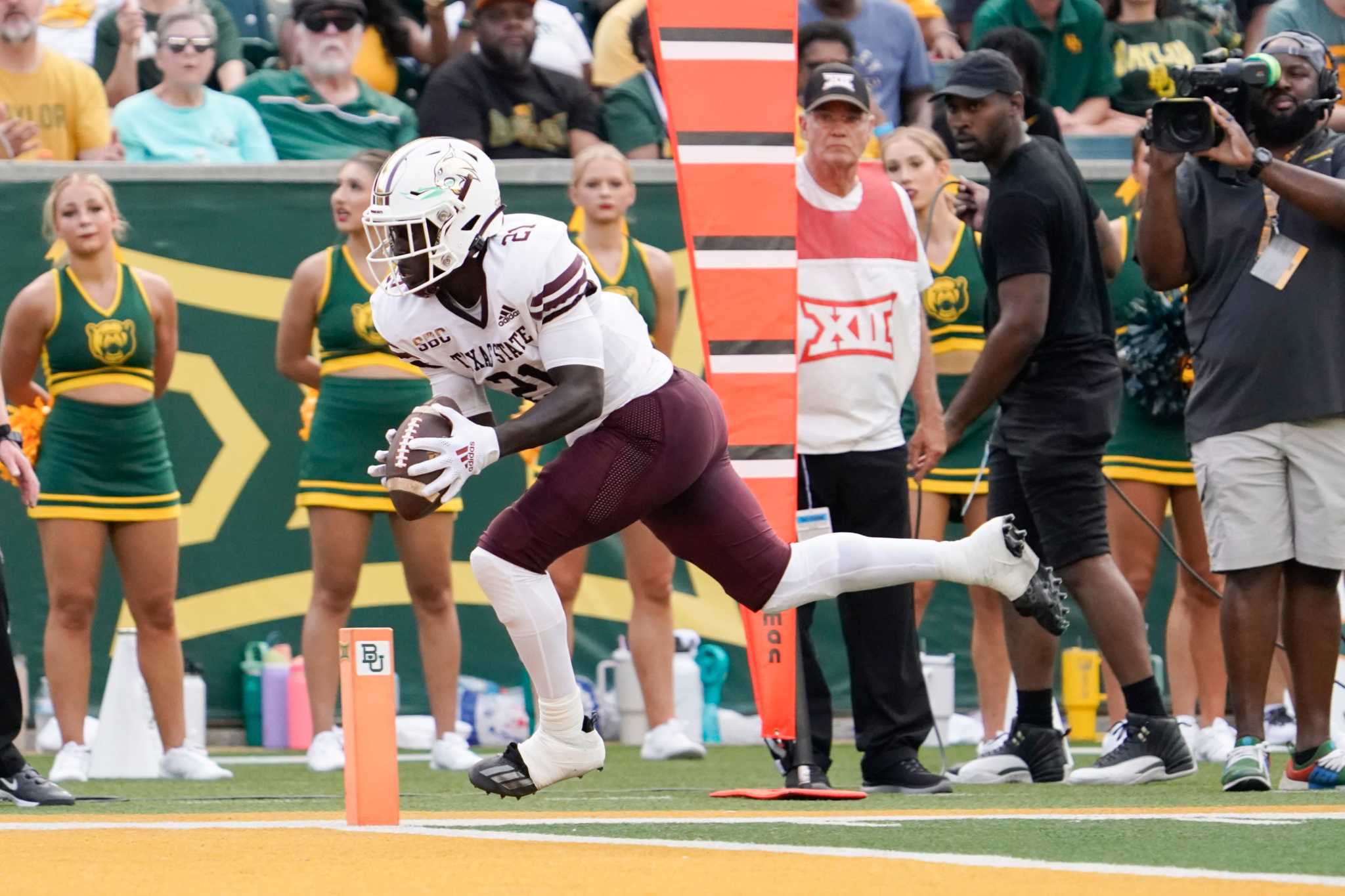 Texas State football's Ismail Mahdi has mirrored team's strong start