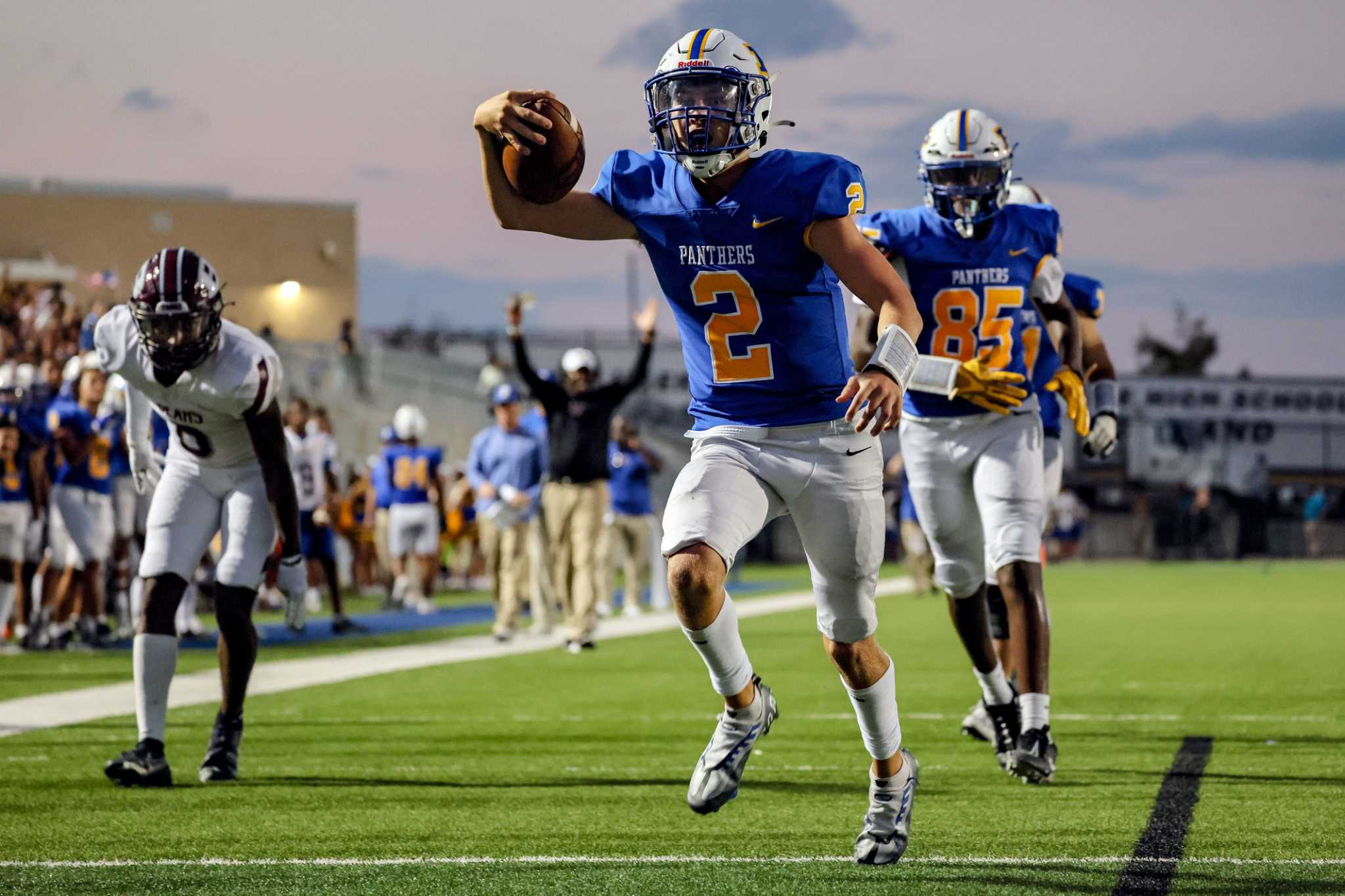 Pflugerville football defeats Bastrop to earn first win in 2022