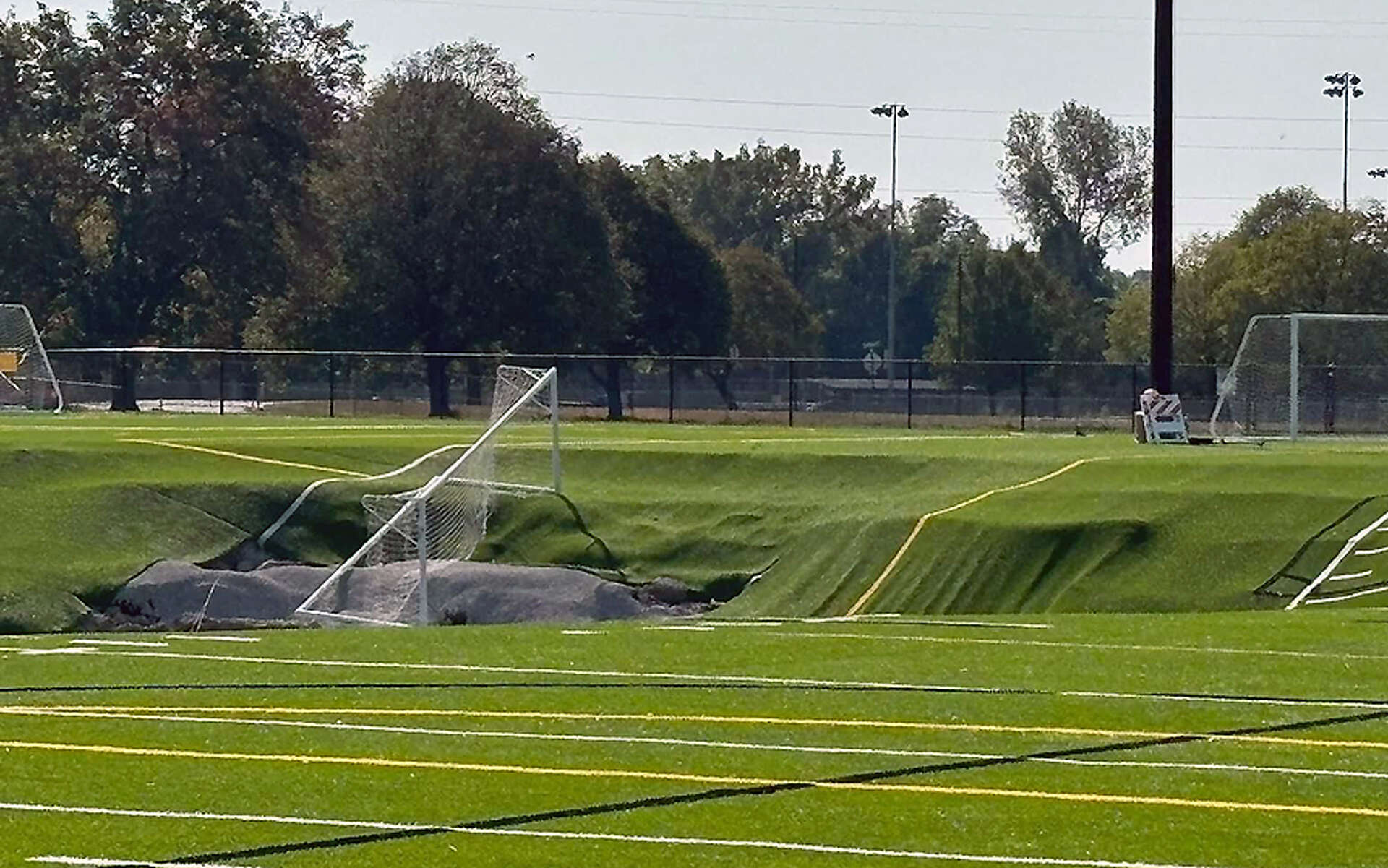 Alton’s Gordon Moore Park sinkhole disrupted sports, camps adapt