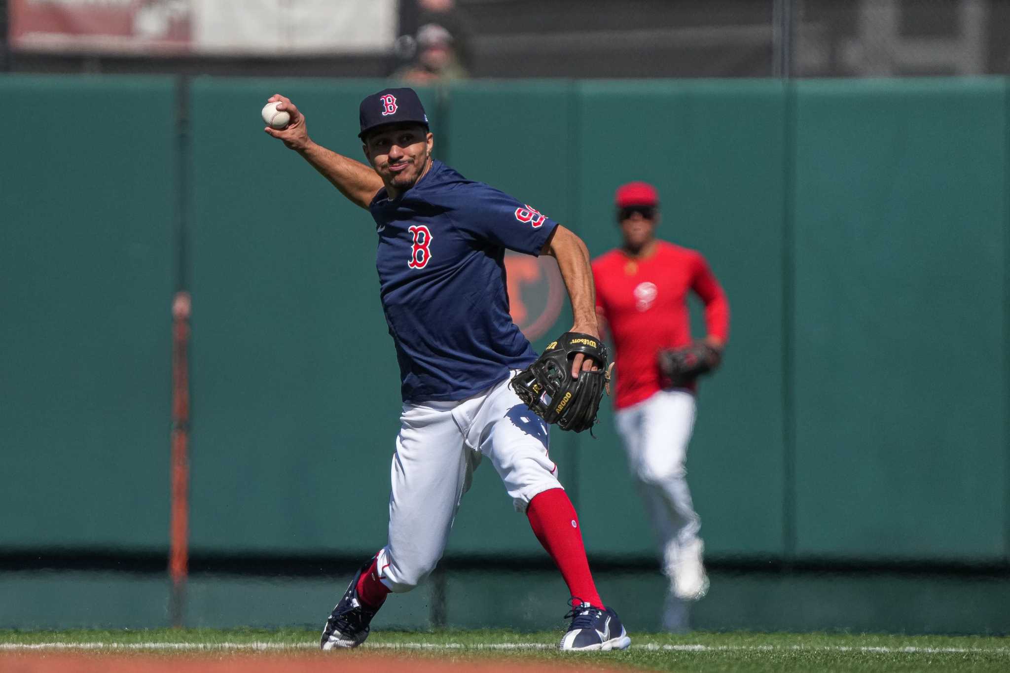 Red Sox call up David Hamilton, ex-Texas infielder for MLB debut