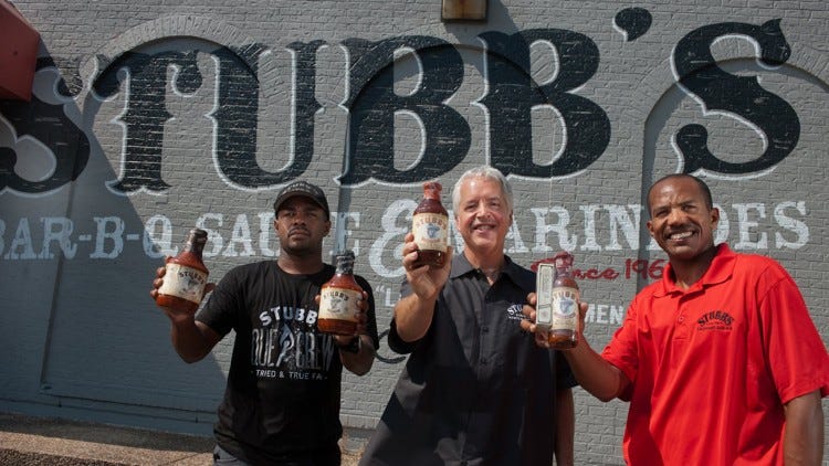 Stubb's barbecue sauce company grows into success story in its own right
