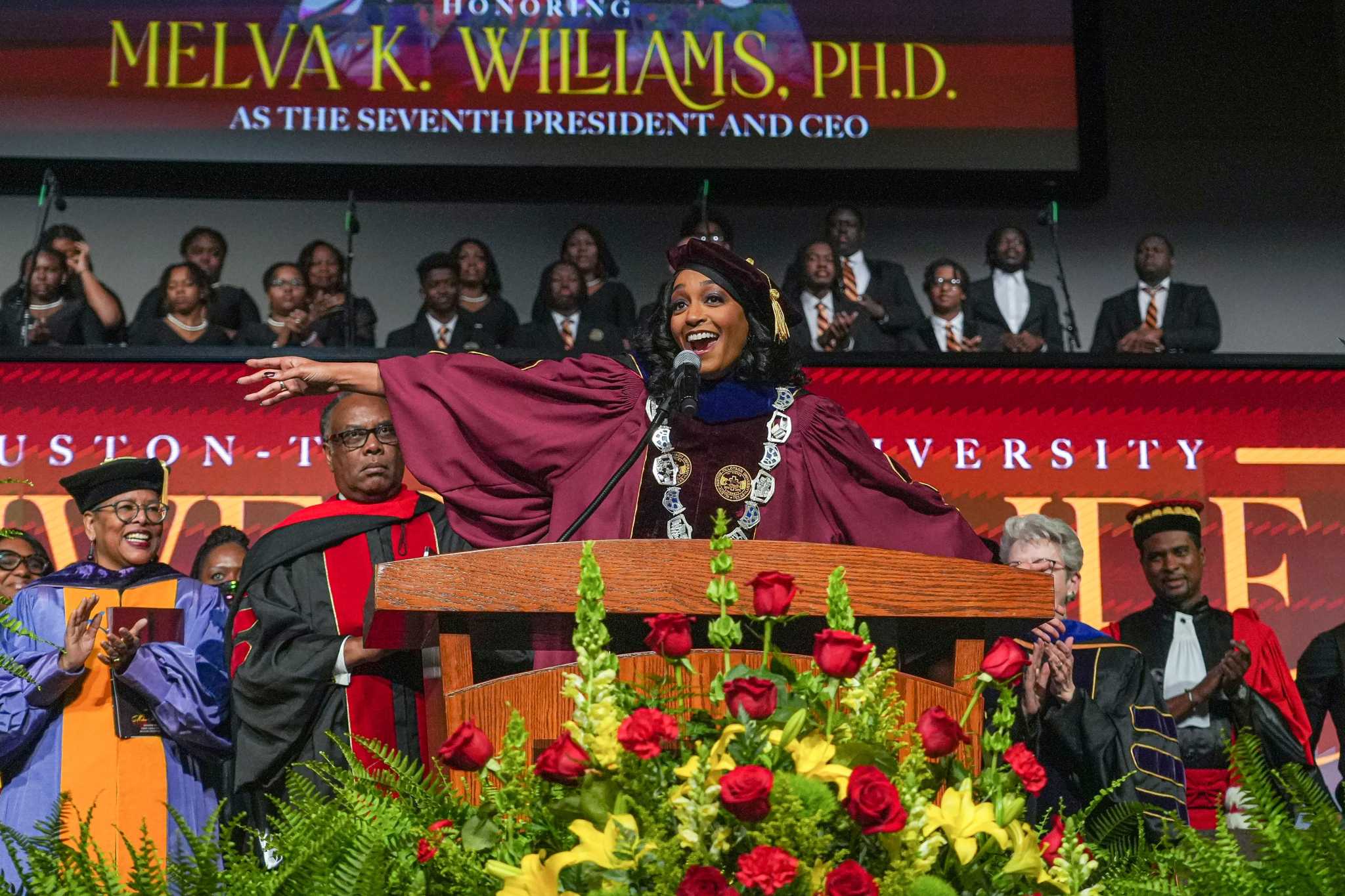 Huston-Tillotson welcomes Melva Williams in investiture ceremony