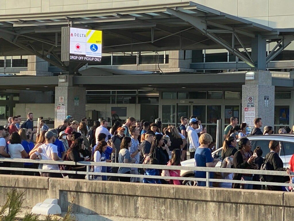 Austin airport evacuated after fire alarm goes off, causing delays