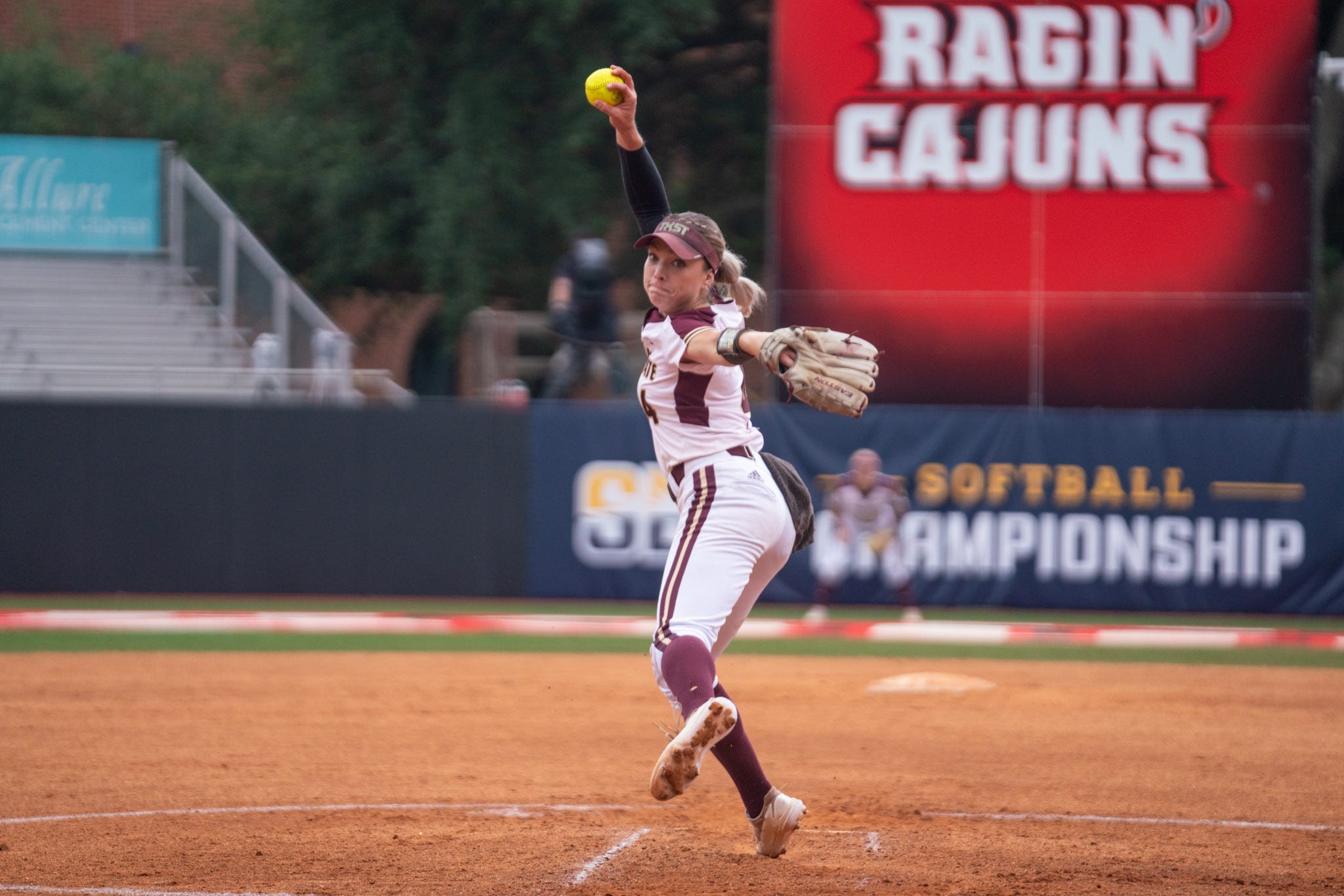 Texas State softball pitcher Jessica Mullins named All-Sun Belt