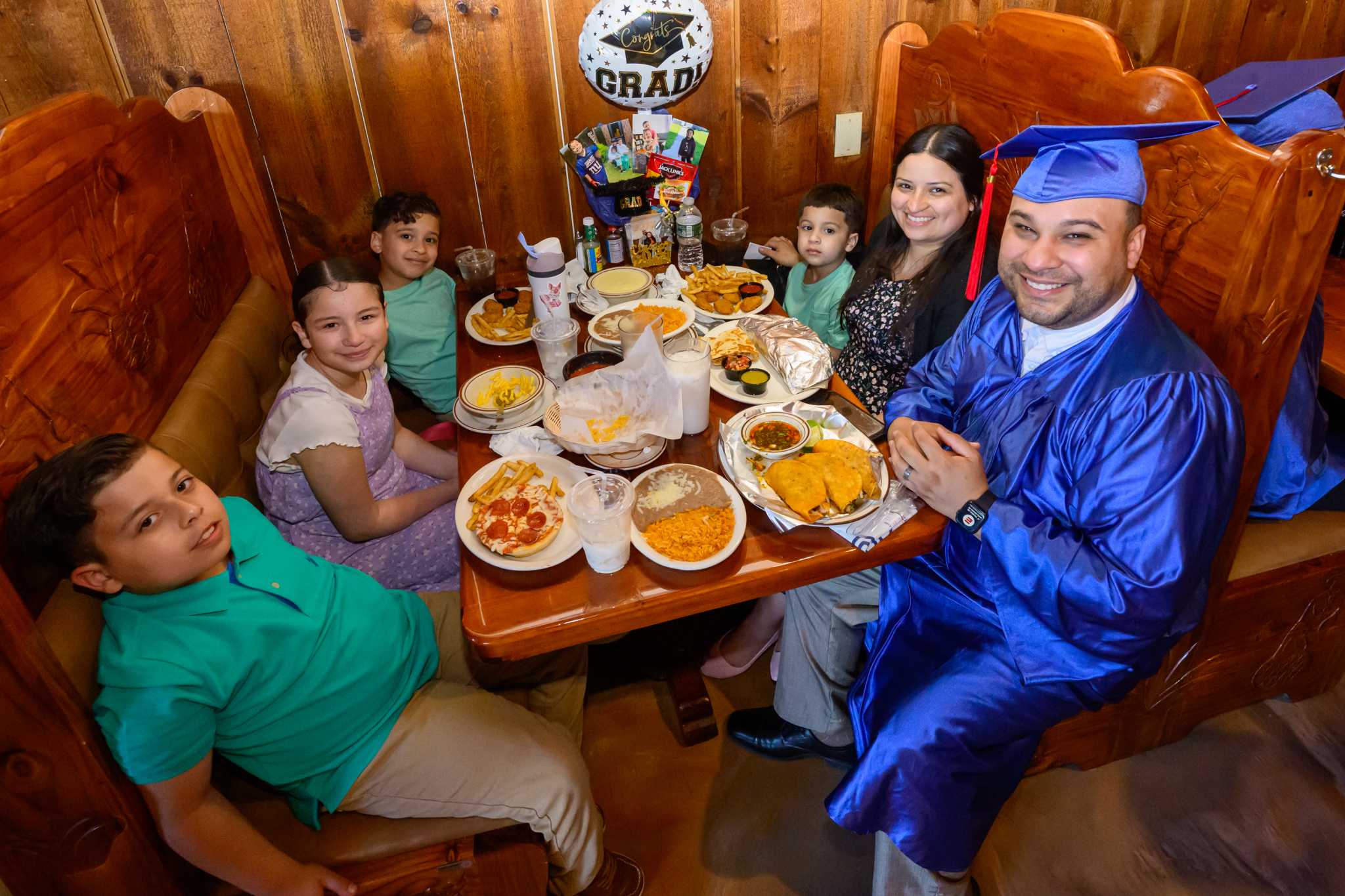 Washington Irving students celebrate construction school graduation