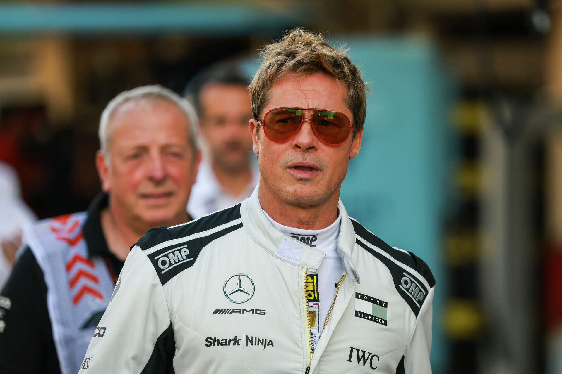 Brad Pitt brings 'F1' movie to life (sort of) in Texas