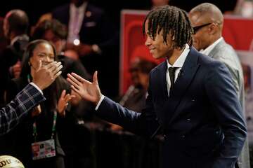NBA draft: Washington Wizards select Texas' Tre Johnson at No. 6