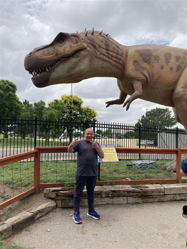 Dino-loving teen wants family to provide stable, loving home