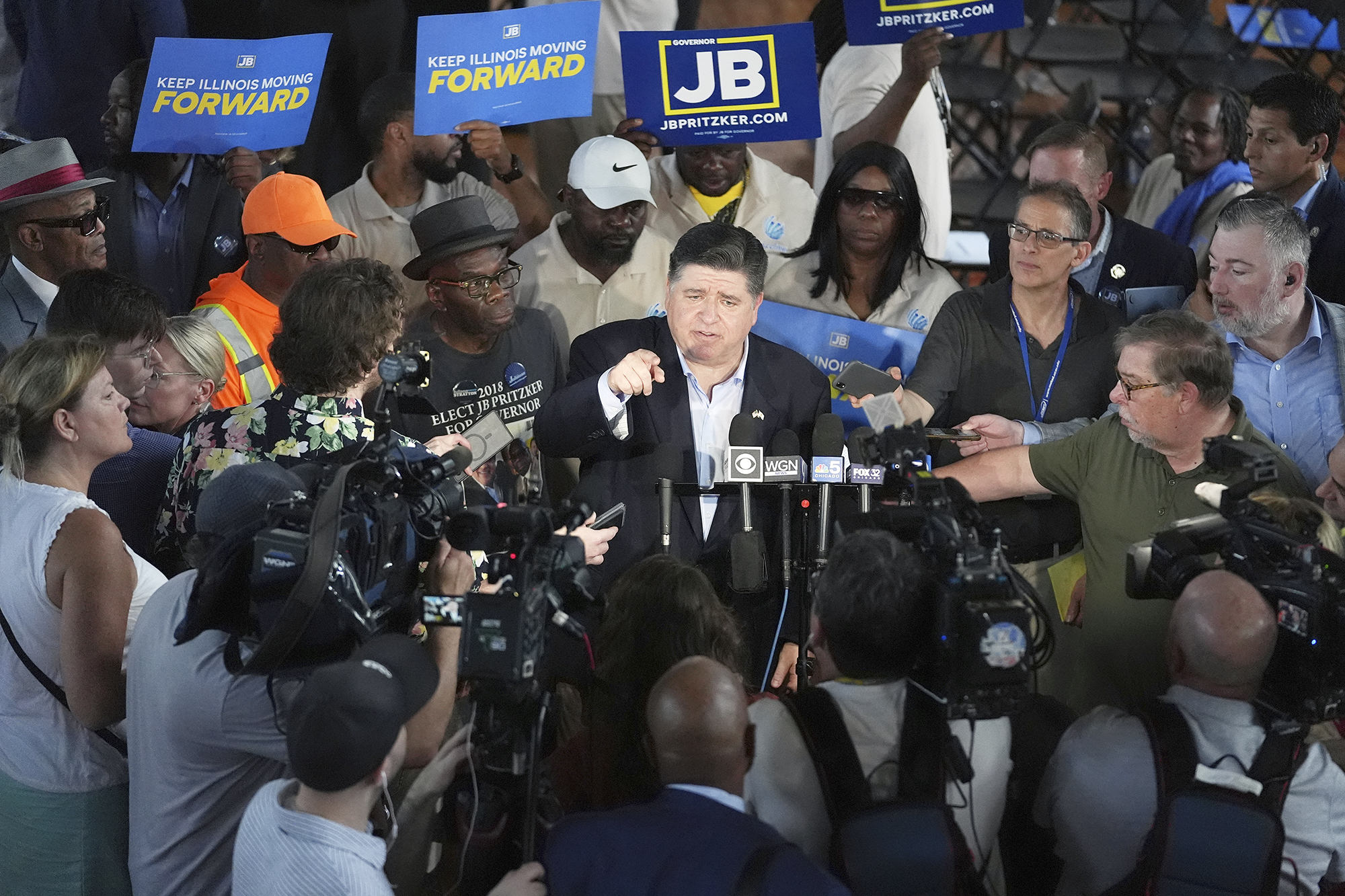 Pritzker announces run for third term as Illinois governor