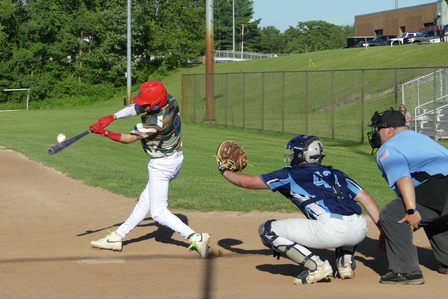 Valley Ducks among Tri-State Baseball League teams that played in heat