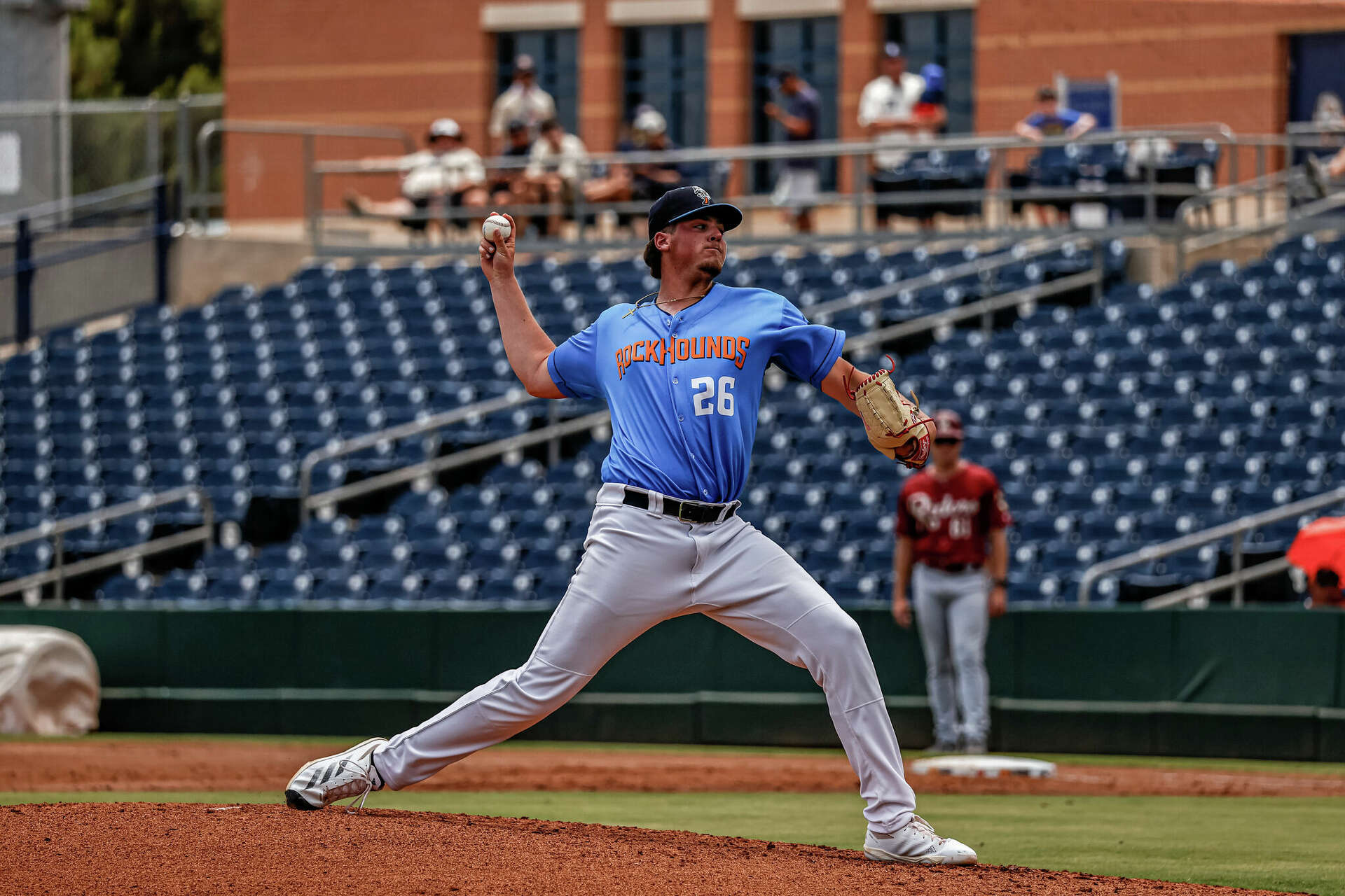 Ex-Texas Tech star Kyle Robinson glad to be with the RockHounds