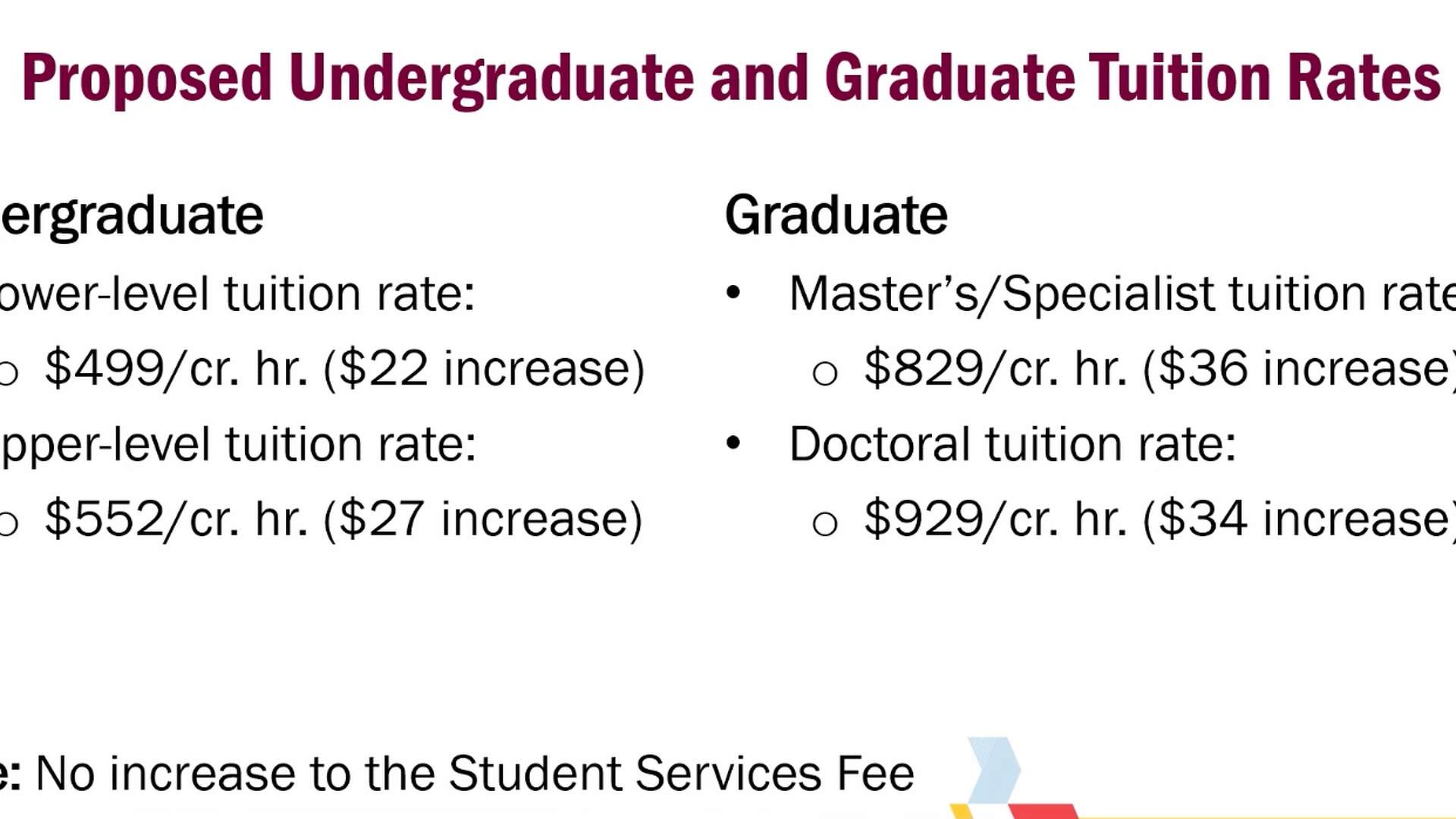 CMU adopts $462.4 million operating budget, increases tuition rate