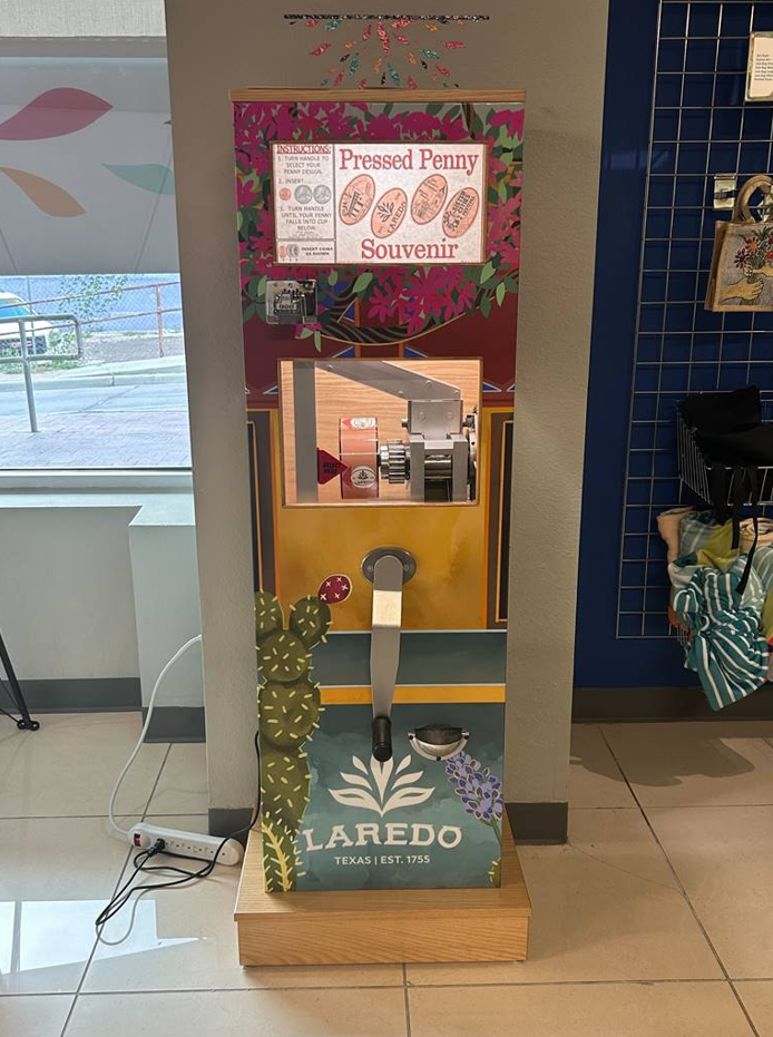 Penny machines installed at Laredo sites to honor city heritage