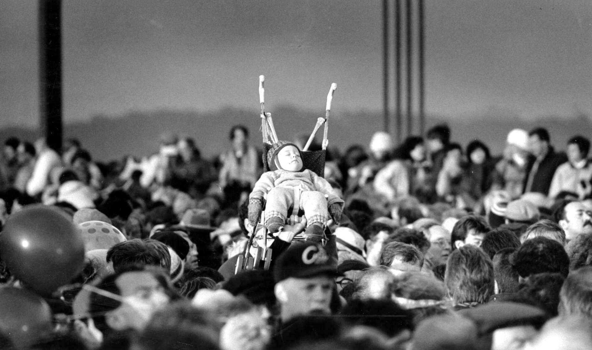 San Francisco's Golden Gate Bridge 50th anniversary turned into chaos