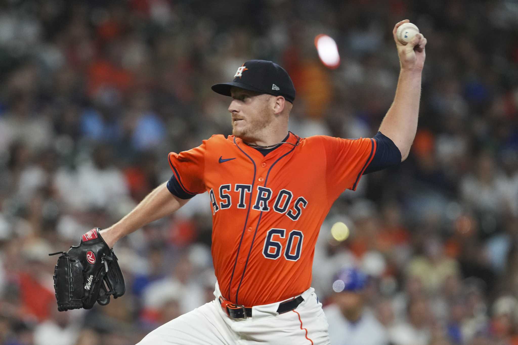 Astros lefty Brandon Walter shut down after elbow issue recurs