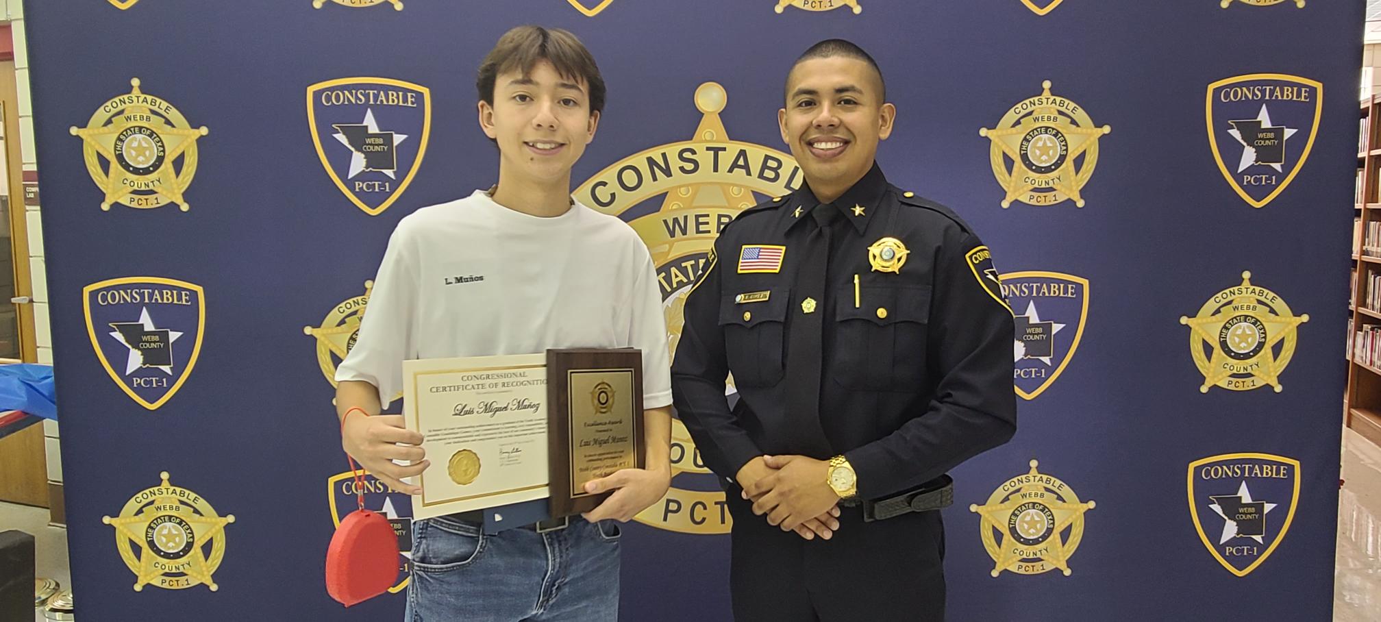 Pct. 1 Constable's program shapes students for law enforcement careers