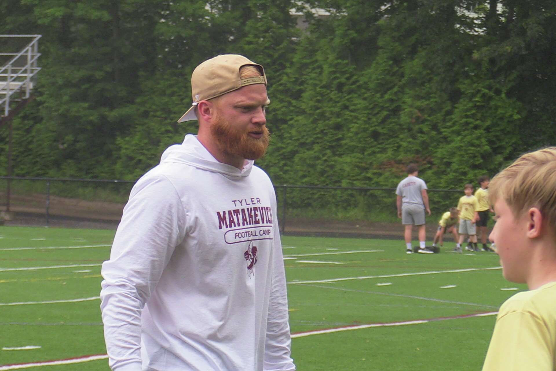 Tyler Matakevich, NFL veteran, gives back to St. Joseph football