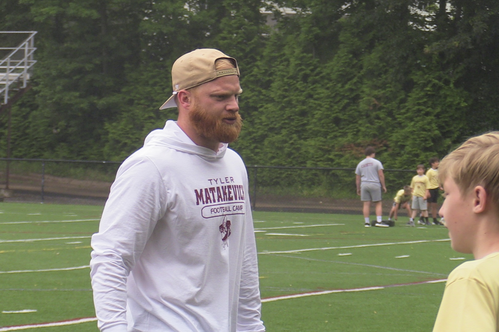 Tyler Matakevich, NFL veteran, gives back to St. Joseph football